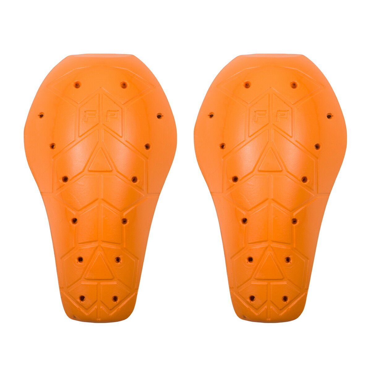 RUSH Защитные вставки наколенники Level 2, цвет Оранжевый