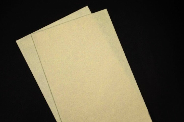 Фетр жёсткий 20х30см, цвет 647 топленое молоко, толщина 2мм, 1021-032, 1 лист