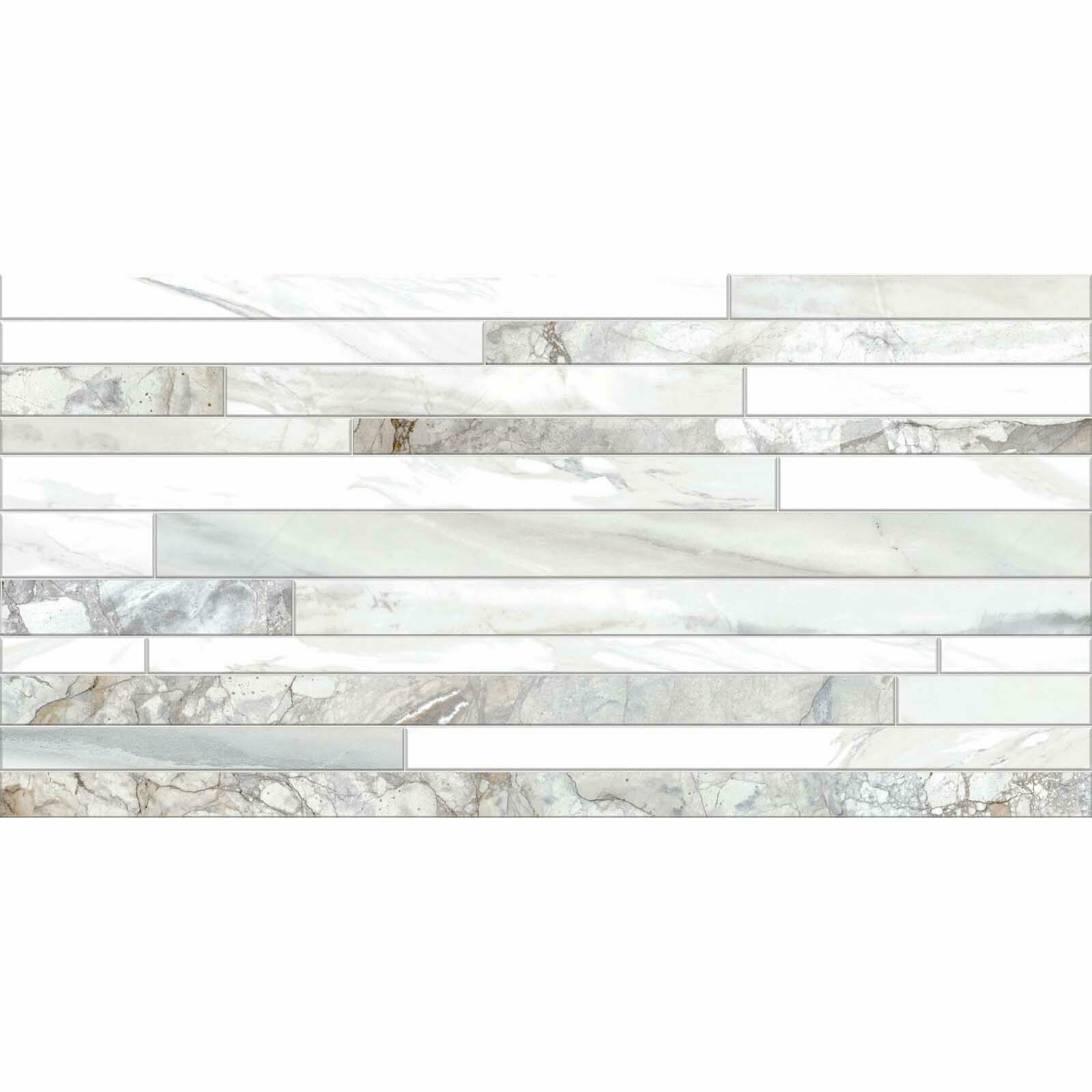 Керамическая плитка Alma ceramica (Альма Керамика) Mercury 24,9х50х0,85 см TWU09MRC017 (1.12 м2)