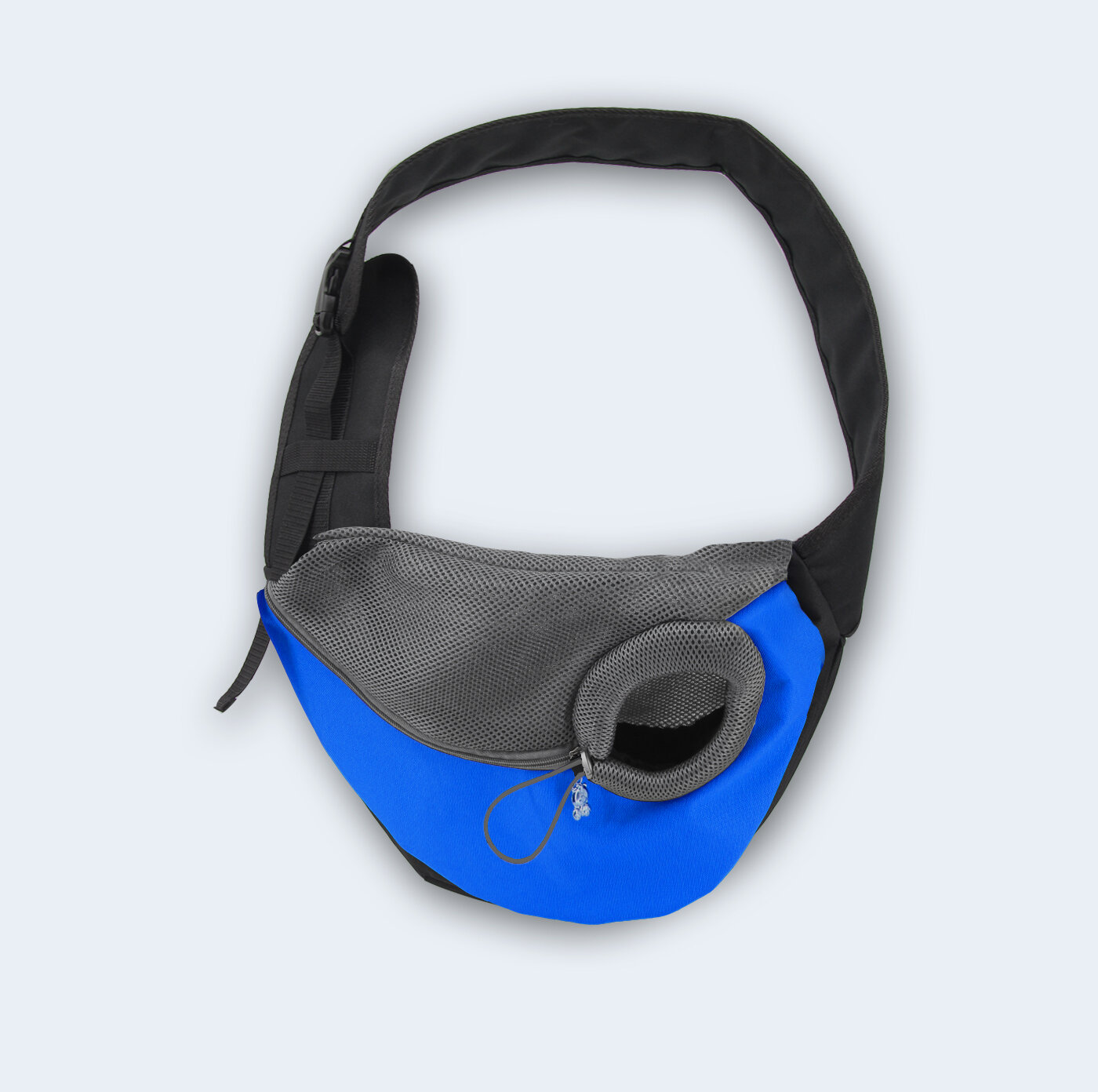 Слинг для животных Melenni Эконом XS синий/серая сетка, 33Х19Х9, см; Вес: 220 гр.