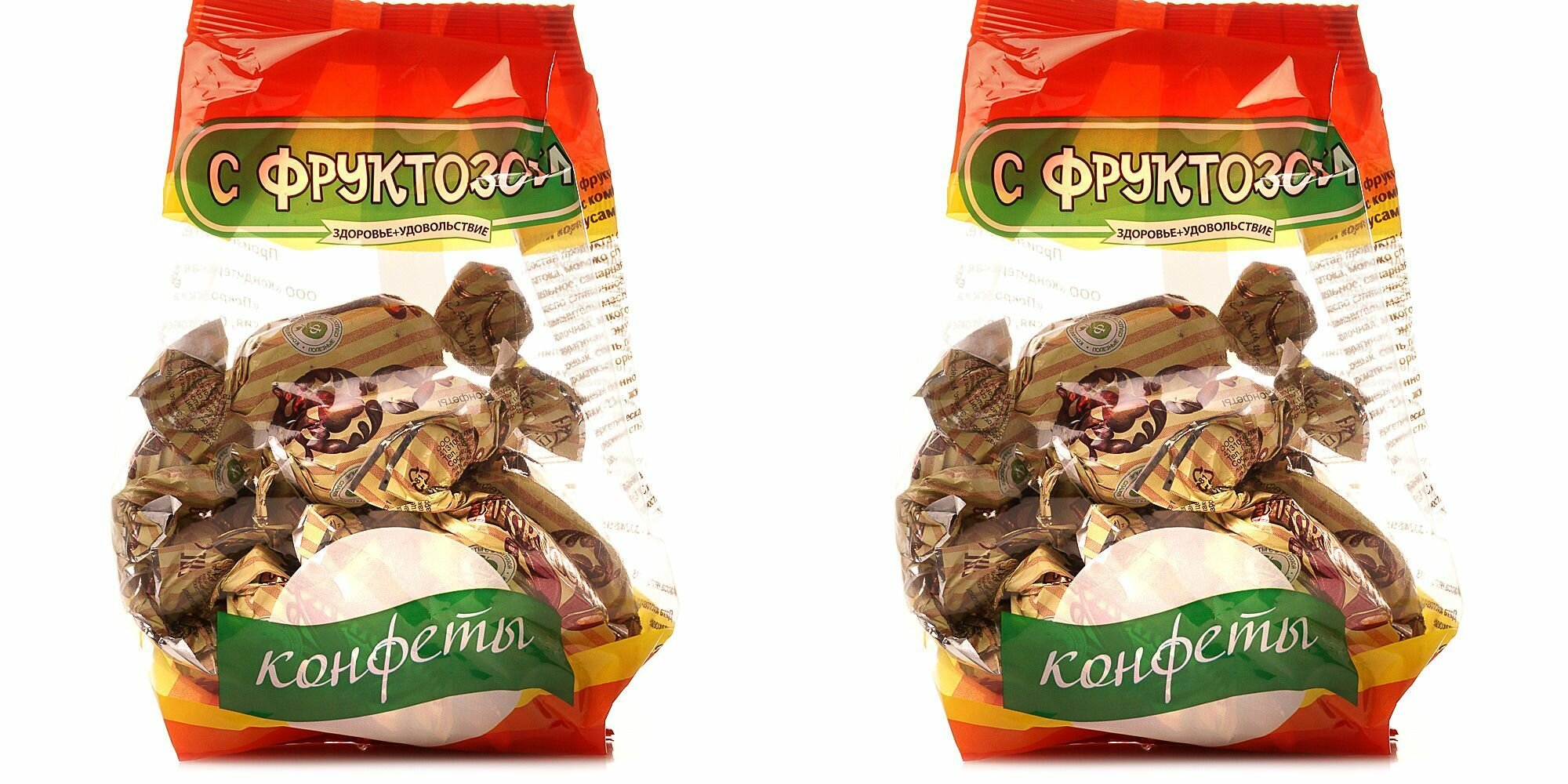 Конфеты Покровск, Шоколетта, на фруктозе, 185 г, 2 уп