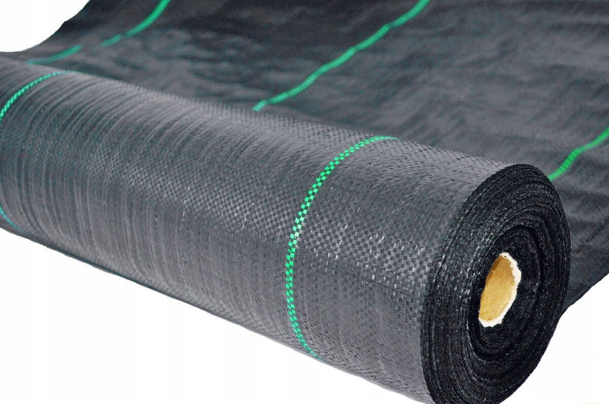 Агротекстиль с разметкой черный, сложенный (1.5 м 70 гр) (50 м)