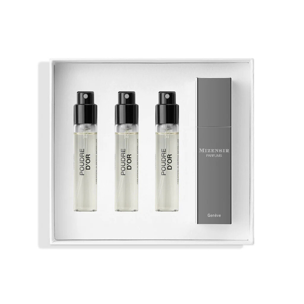 Mizensir Poudre D Or набор парфюмерная вода 8 мл * 3 шт / Мизенсир Пудре Дор / Золотая Пудра