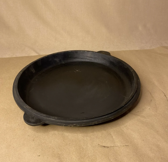 Крышка-сковорода чугунная на казан 8л (диаметр 340 мм)