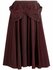 Юбка Maison Margiela A-line midi skirt, размер 38, красный