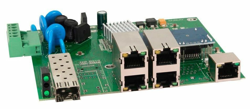 OSNOVO SW-40501/IC-P бескорпусной промышленный неуправляемый коммутатор