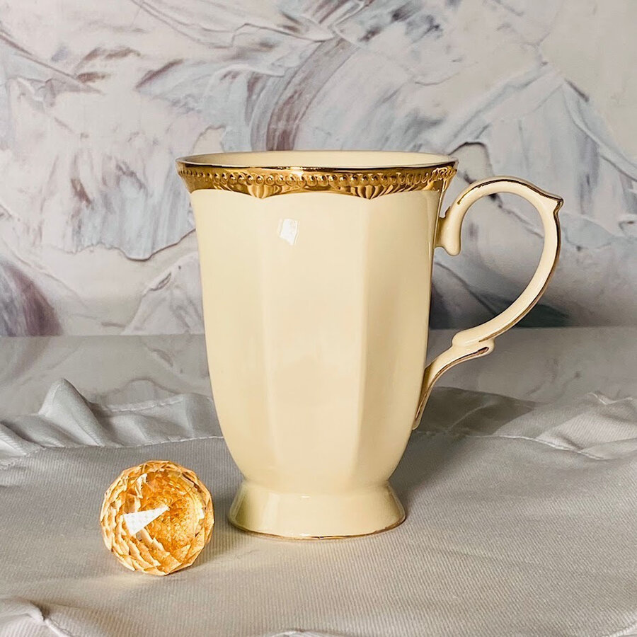 Кружка для чая Lenardi Империал, фарфор, 250 мл