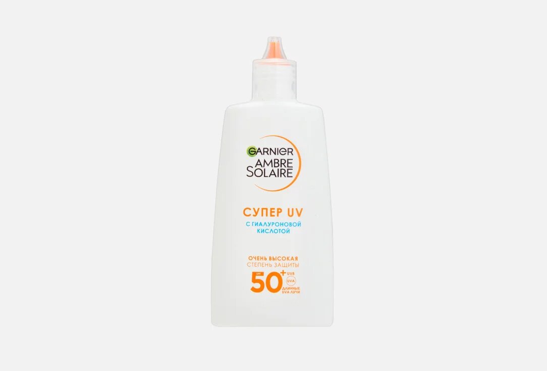 Солнцезащитный флюид GARNIER "SPF50 Супер UV", для лица, 40мл