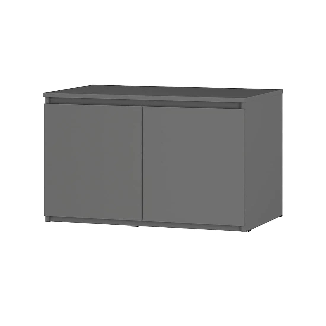 Тумба «Симпл» ТБ-06 модульная, 2 створки, графит (804х514х494)