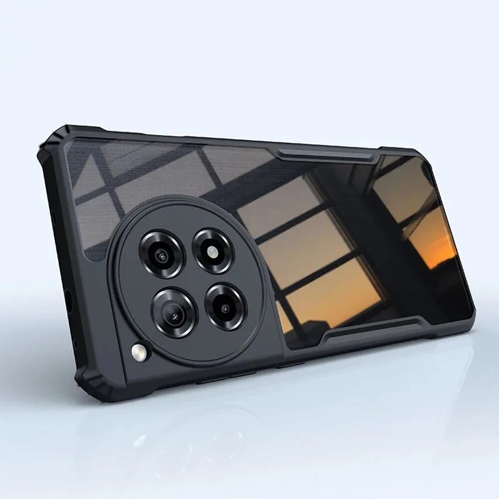 Чехлы OnePlus12, прозрачная акриловая задняя крышка для телефона OnePlus 12R 12 R For OnePlus Ace 3