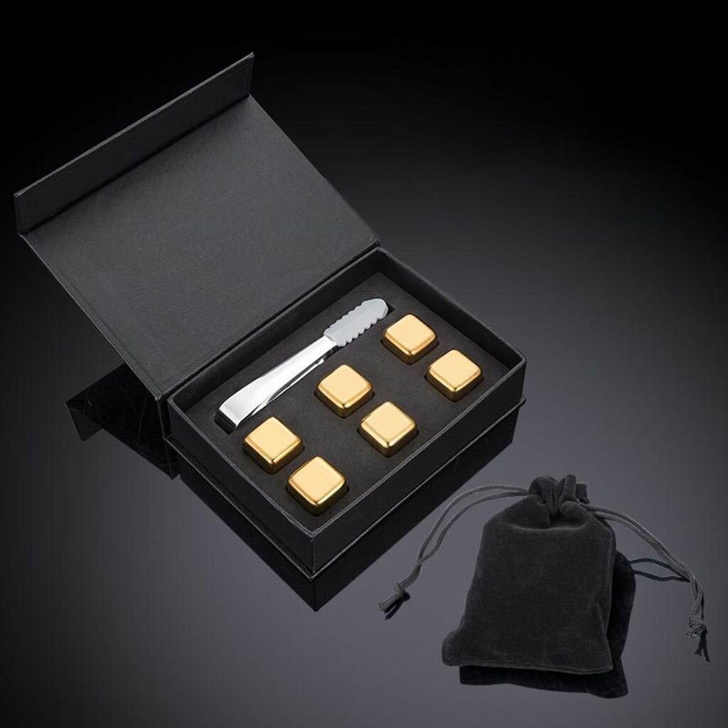 Металлические кубики для охлаждения напитков