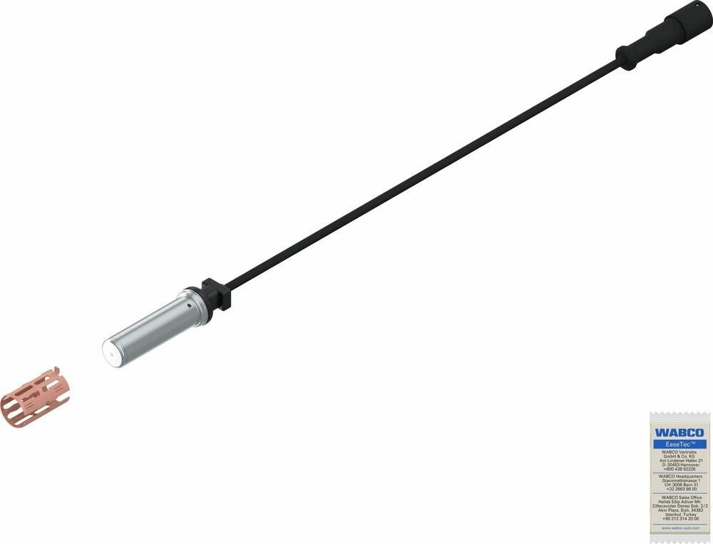 Датчик ABS прямой (круглая фишка) L-1700mm 4410329682 WABCO