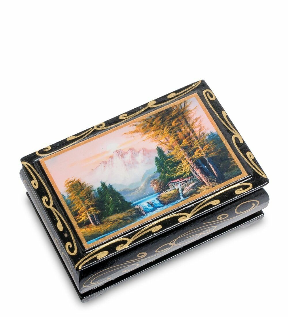 Шкатулка в технике декупаж (6х9х4)