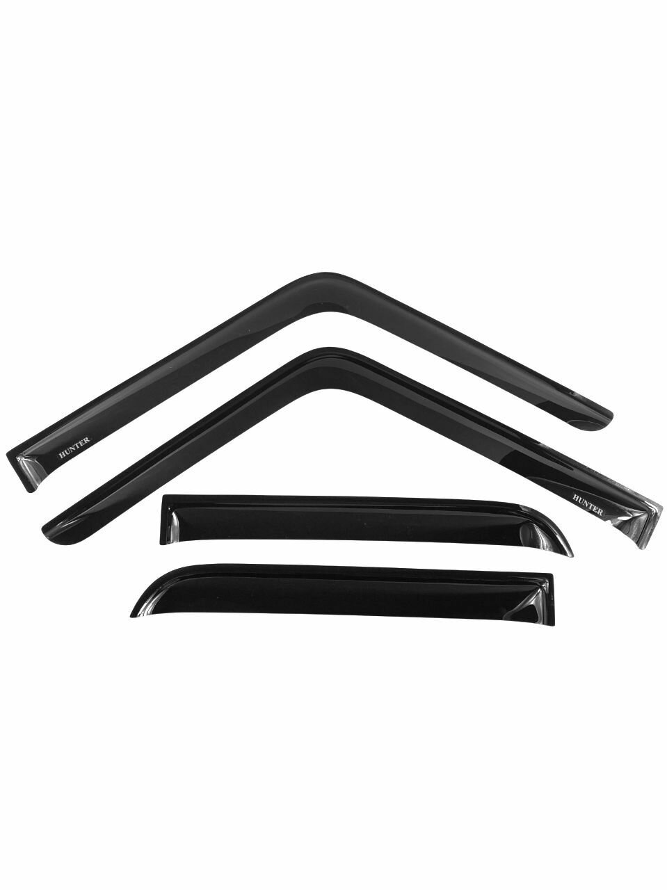 Дефлекторы окон, ветровики УАЗ 315195 Хантер дельта