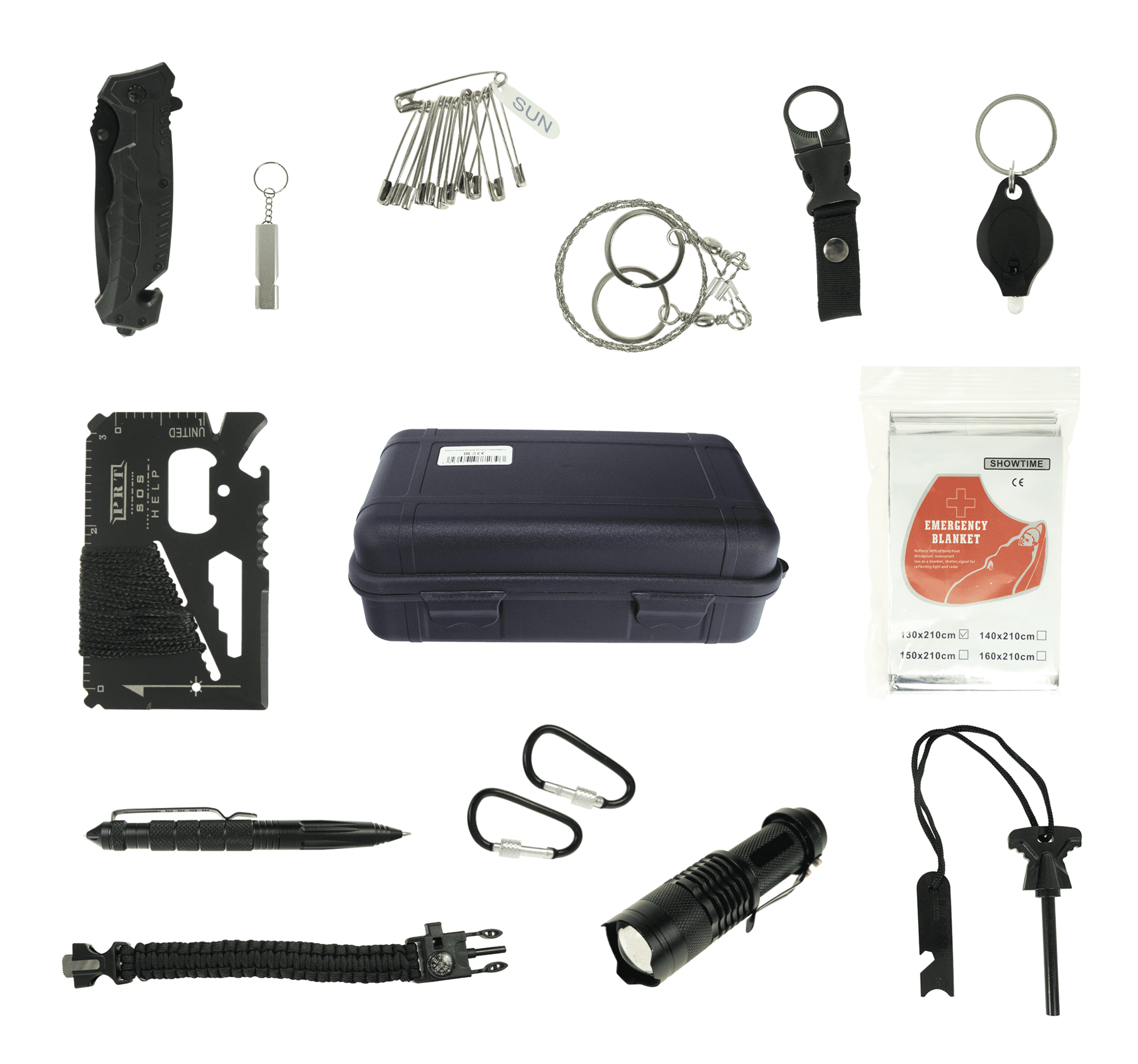 Набор инструментов Tactical Survival Kit 14 in 1 (XMUN08017)