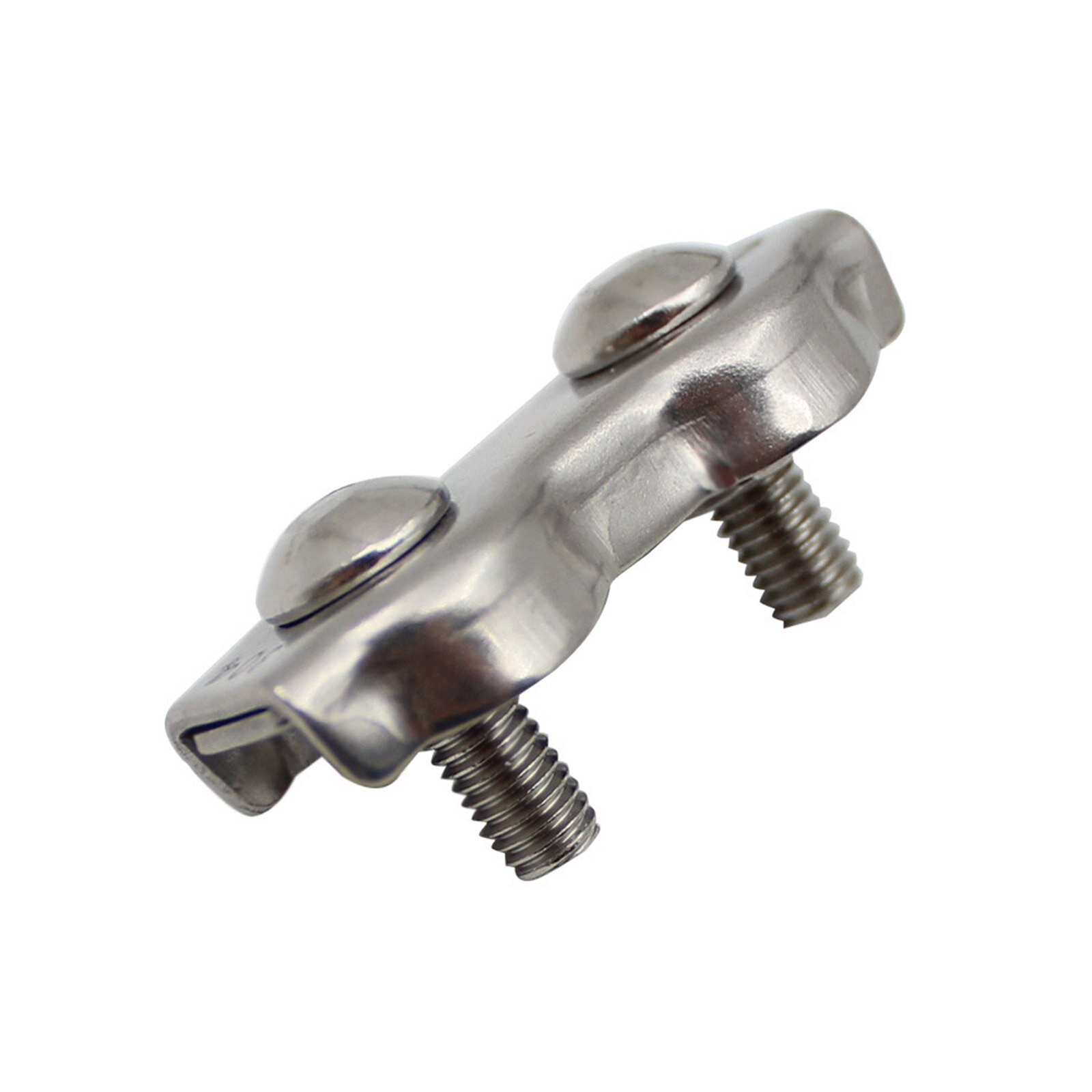 304 Зажимы Для Пряжки Из Нержавеющей Проволоки 2мм 3мм 4мм 5мм 6мм 8мм 10мм Кабельный Зажим Двойные Захваты Крепежные Аппаратные Аксессуары