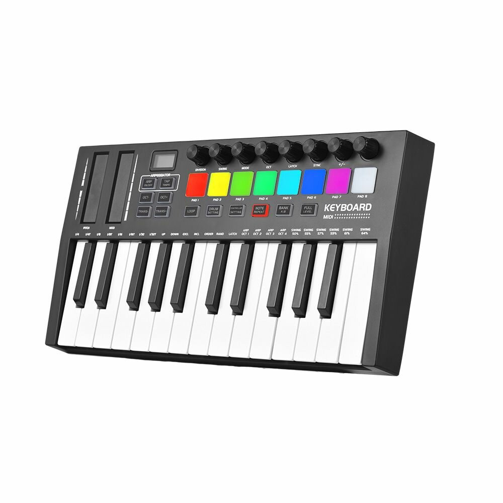 Super Tools Контроллер MIDI-клавиатуры с 25 клавишами.