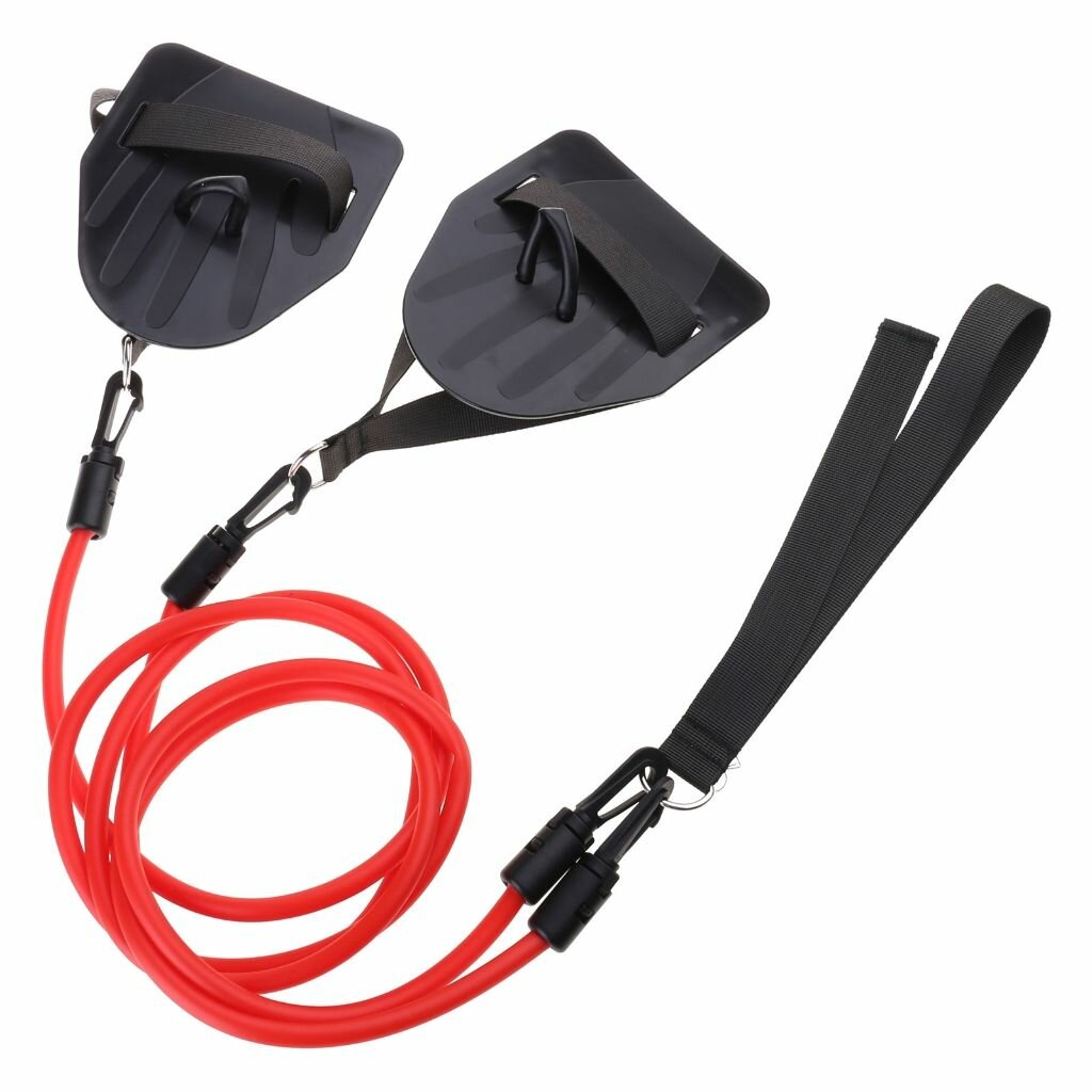 Устройство для укрепления рук на берегу детей и взрослых, тренажер наземного плавания, натяжная веревка-красный