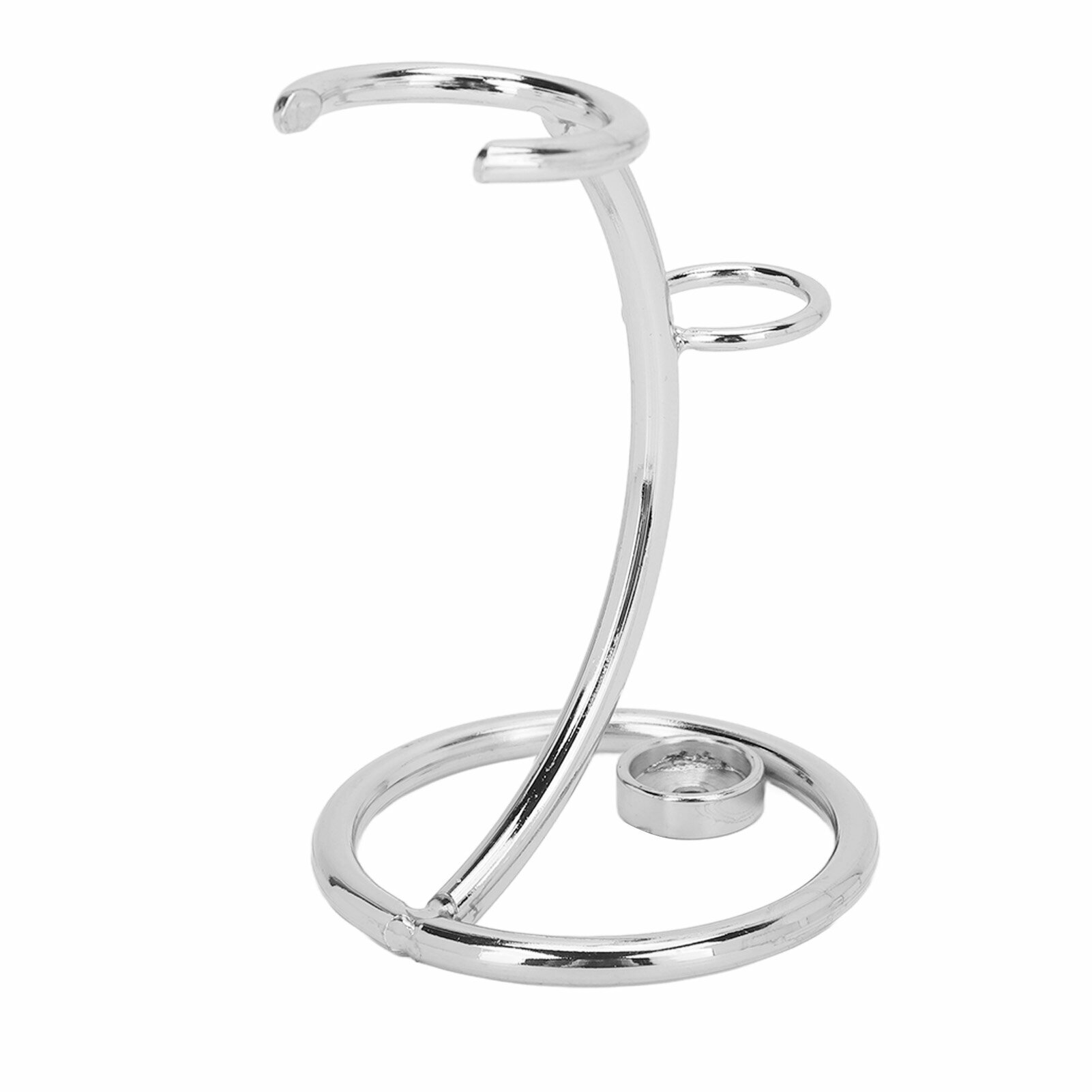 Подставка для безопасной бритвы из нержавеющей стали для мужчин, современная, устойчивая к ржавчине, быстросохнущая, гигиеничная, серебристая подставка для бритв