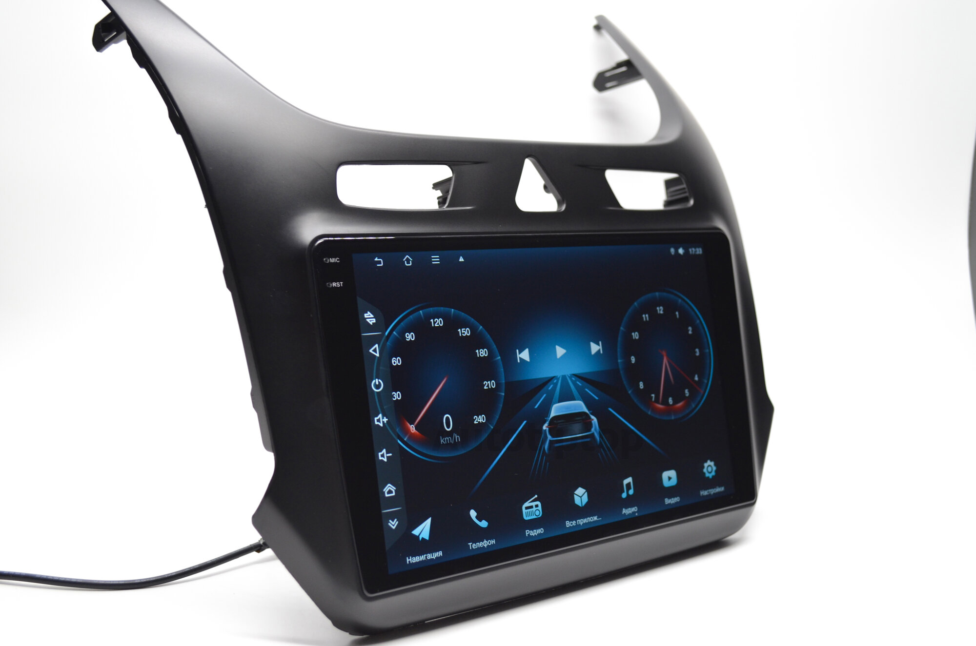 Магнитола для Chevrolet Cobalt 2 2011-2016 4/64ГБ, QLED, Carplay, автозвук DSP, GPS Навигация, 9 дюймов