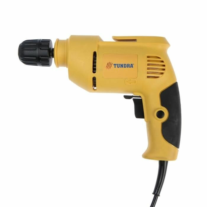 Дрель Tundra патрон БЗ, до 10 мм, 500 Вт, 2800 об/мин