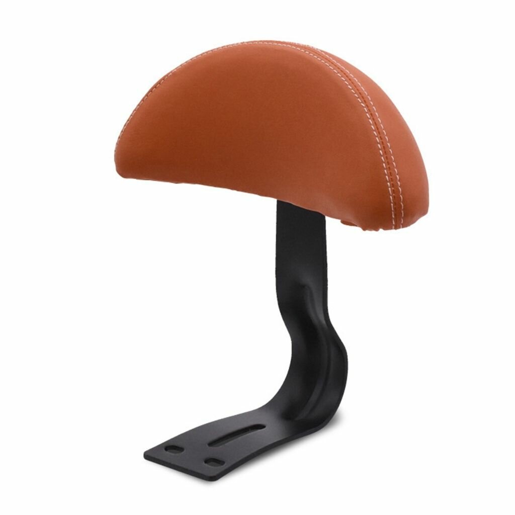 Велосипедное седло, Спинка для детского сиденья электровелосипеда - коричневая