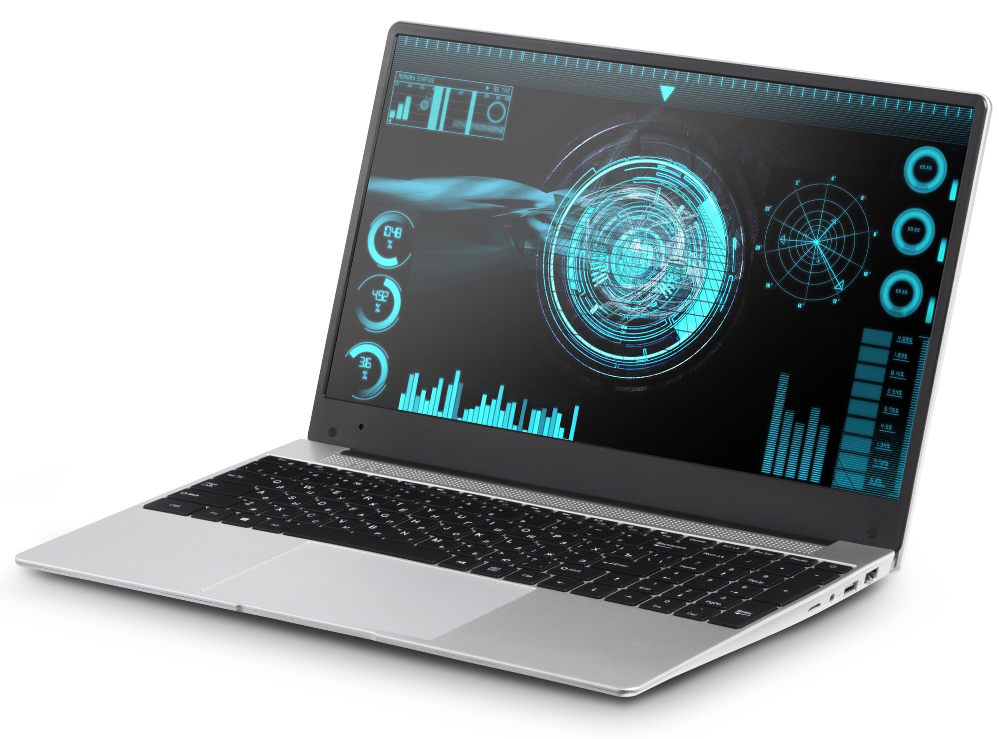 Ноутбук Azerty RB-1554 (15.6' IPS Intel N95 1.7GHz, 8Gb, 1Tb SSD)