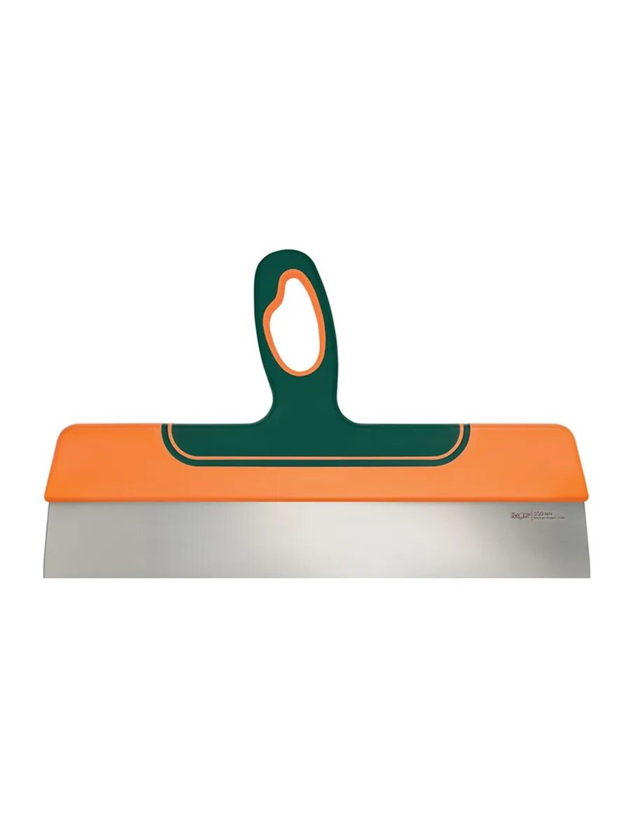 Шпатель фасадный Варяг 35230, нержавеющая сталь, резиновая ручка, 450 мм