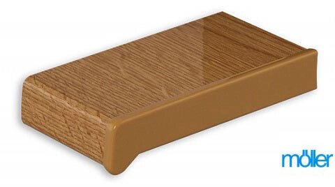 Подоконник "Muller" Светлый дуб 0.5см. х1м