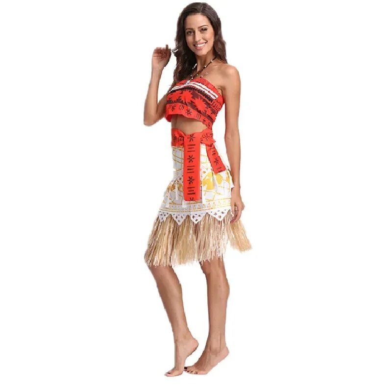 Костюм Моана для детей и взрослых S, Adult Dress