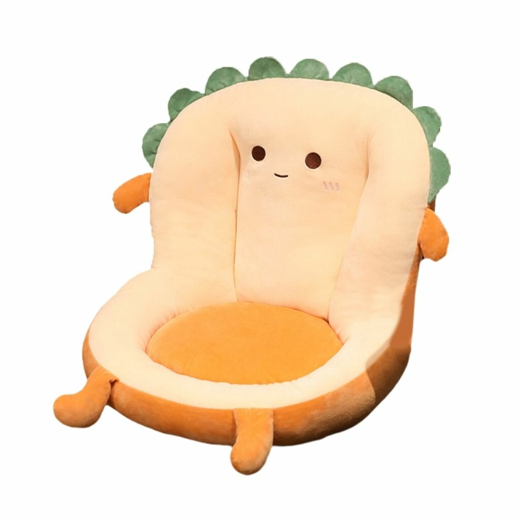 Прекрасная напольная подушка, мягкий плюшевый стул, диван, приклад, прочный коврик с забавными деталями, для офиса, столовой и автомобиля