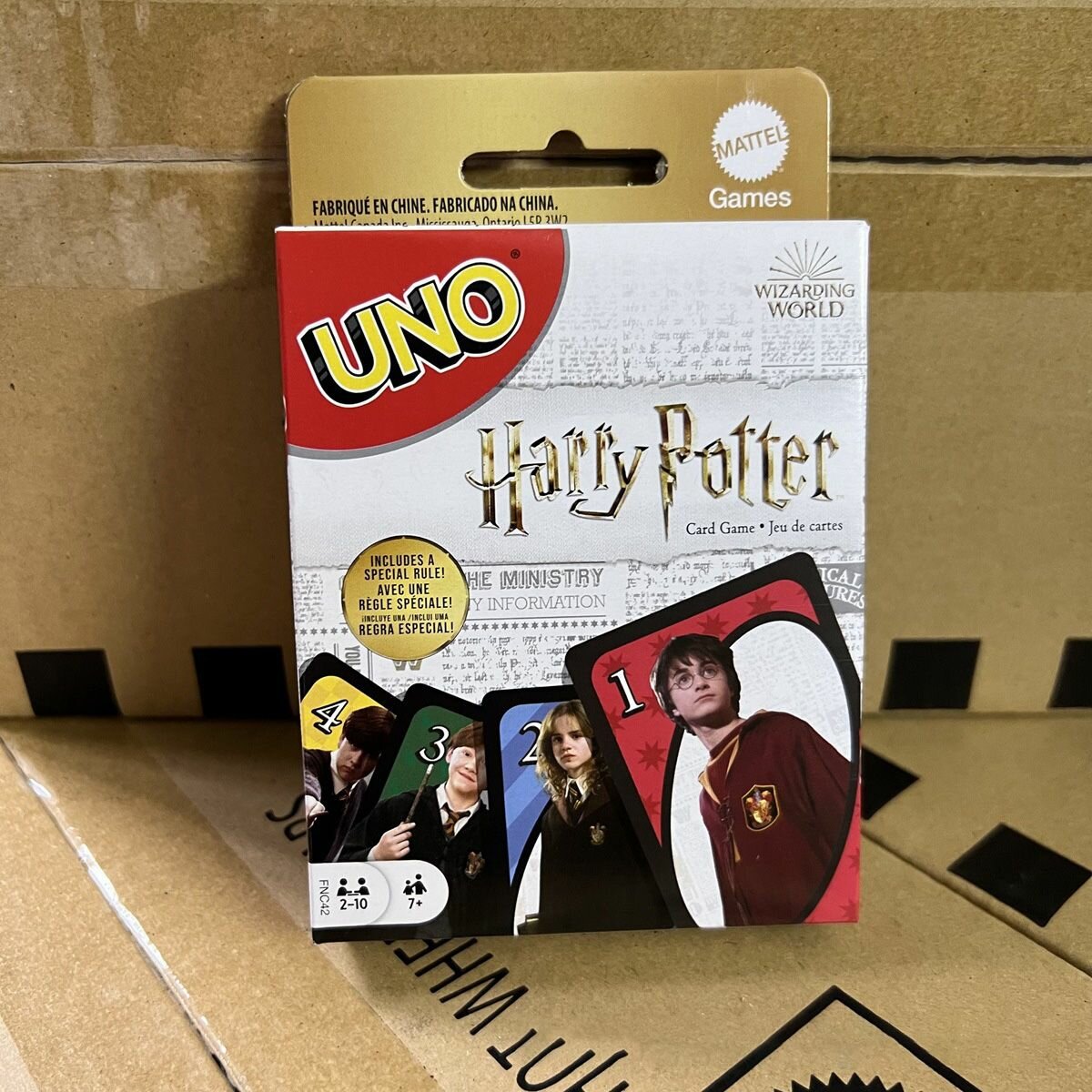 Двустороннее пророчество: Карта Гарри Поттера с деформацией Uno