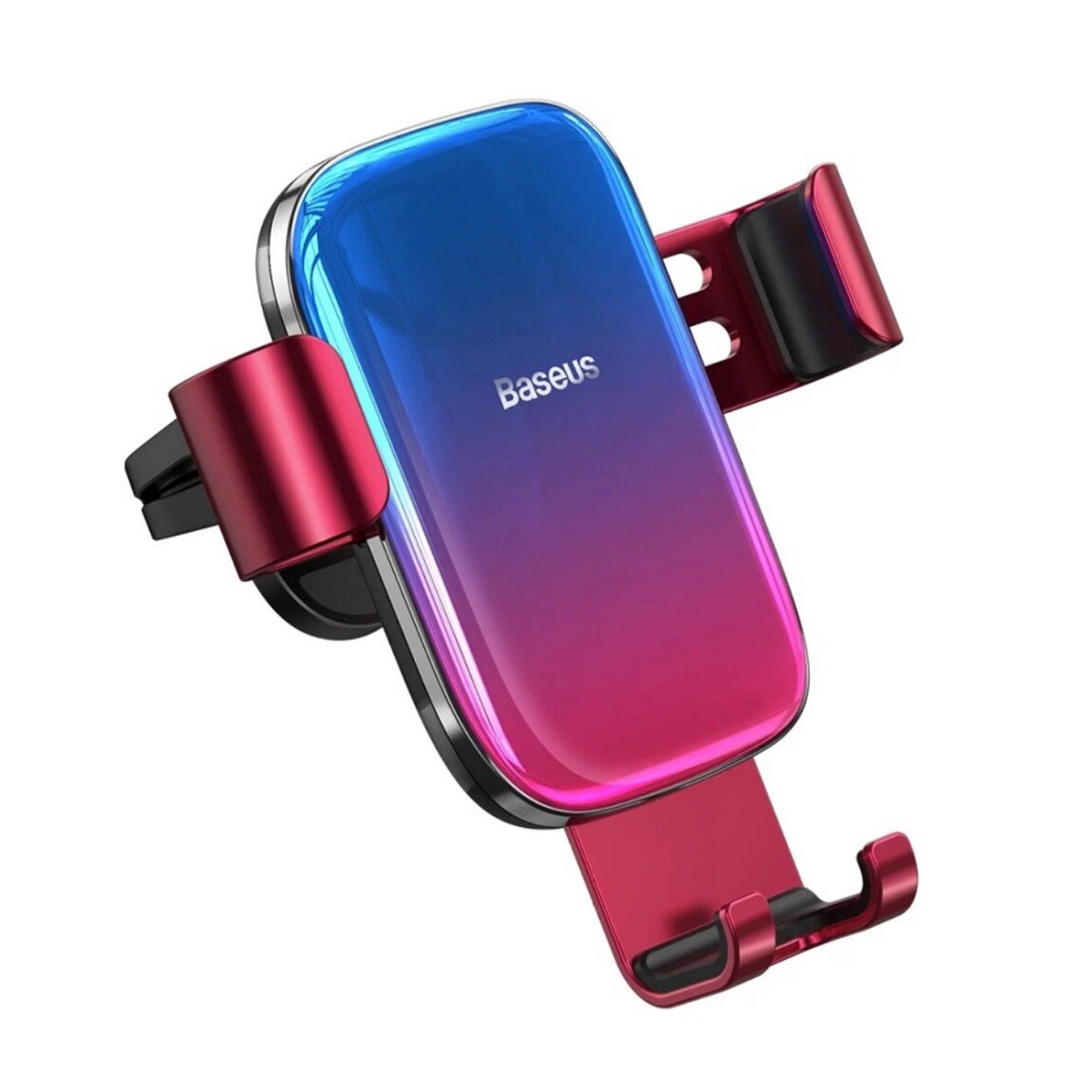 Автомобильный держатель для телефона BASEUS Glaze Gravity Car Mount, красный (SUYL-LG09)