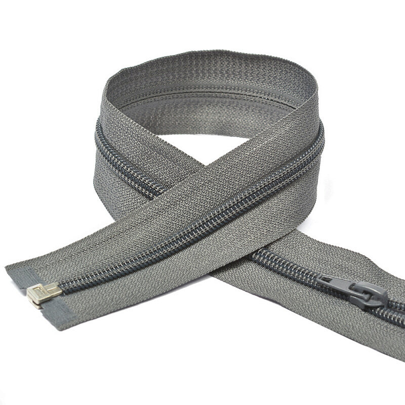 Молния MaxZipper спираль разъёмная 60см цв. 312 т. серый 3 штуки