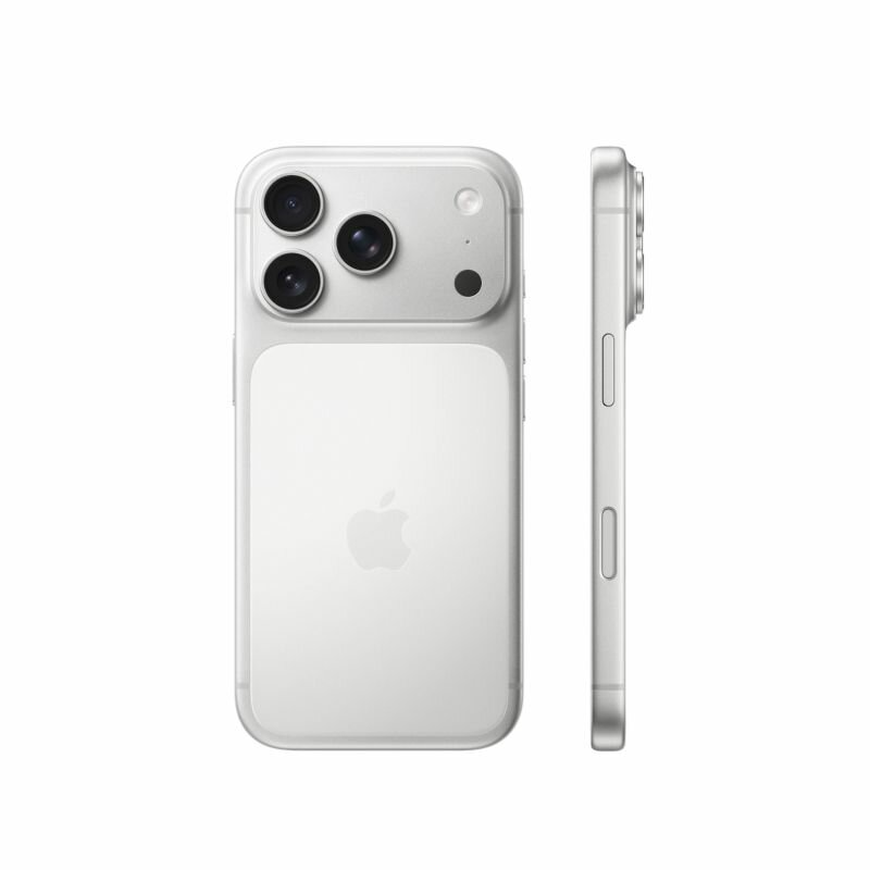 Смартфон Apple iPhone 17 Pro, 256 GB, цвет Silver (серебристый), Dual SIM