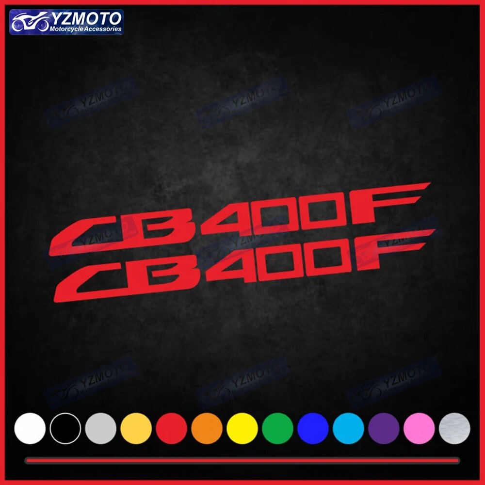 Для Honda CB400F наклейка на мотоцикл, автомобильная наклейка, украшение, 2pcs X 20cm, CB400F-005