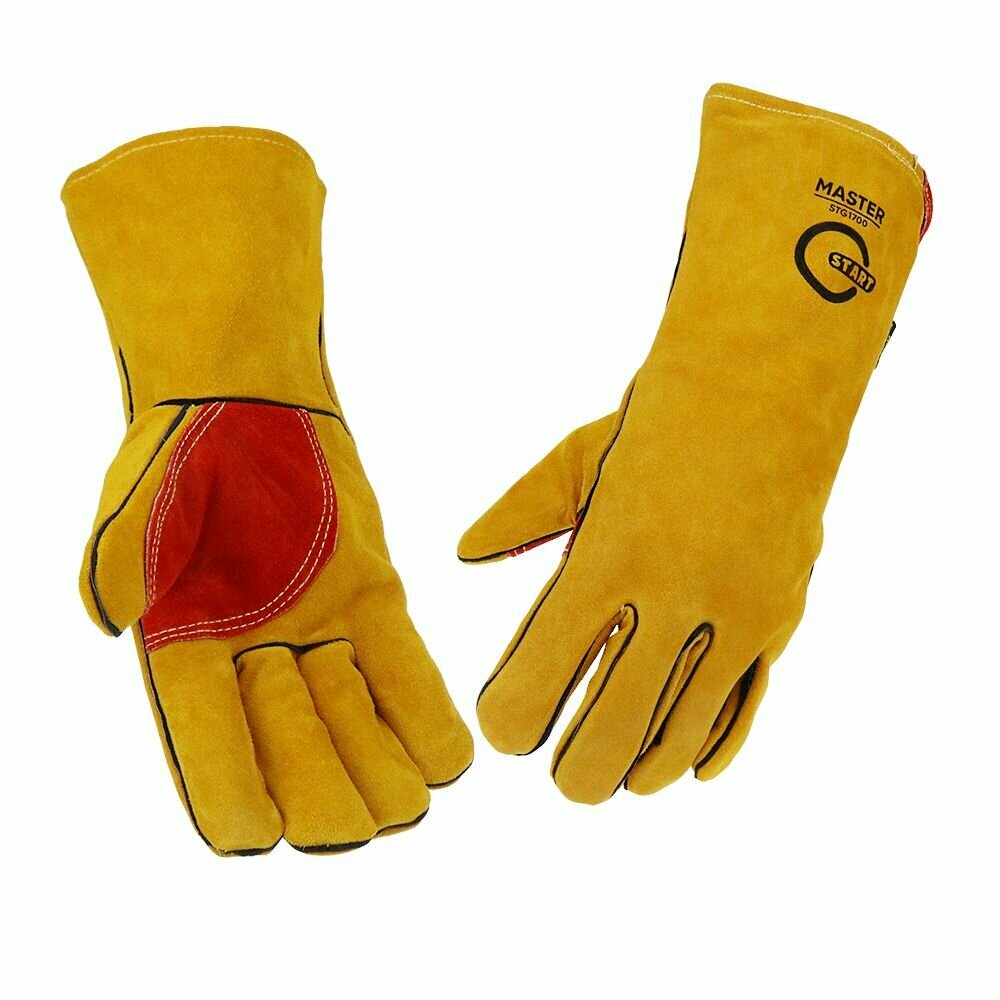 Краги спилковые STG1700 (MASTER) /усил. ладонь/