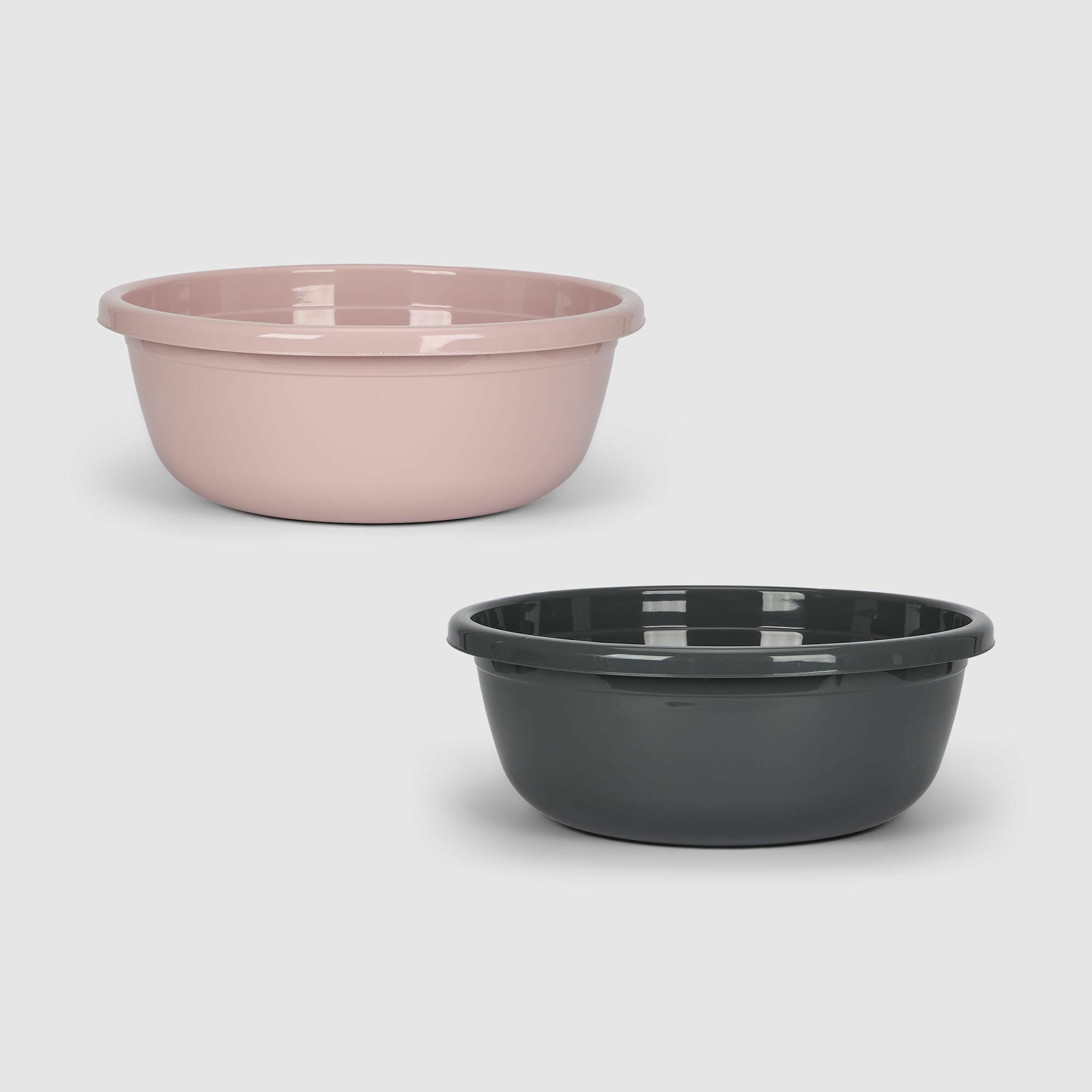 Тазик пластиковый для стирки Asude Plastik №5 27 л, 51х51х17,5 см, в ассортименте