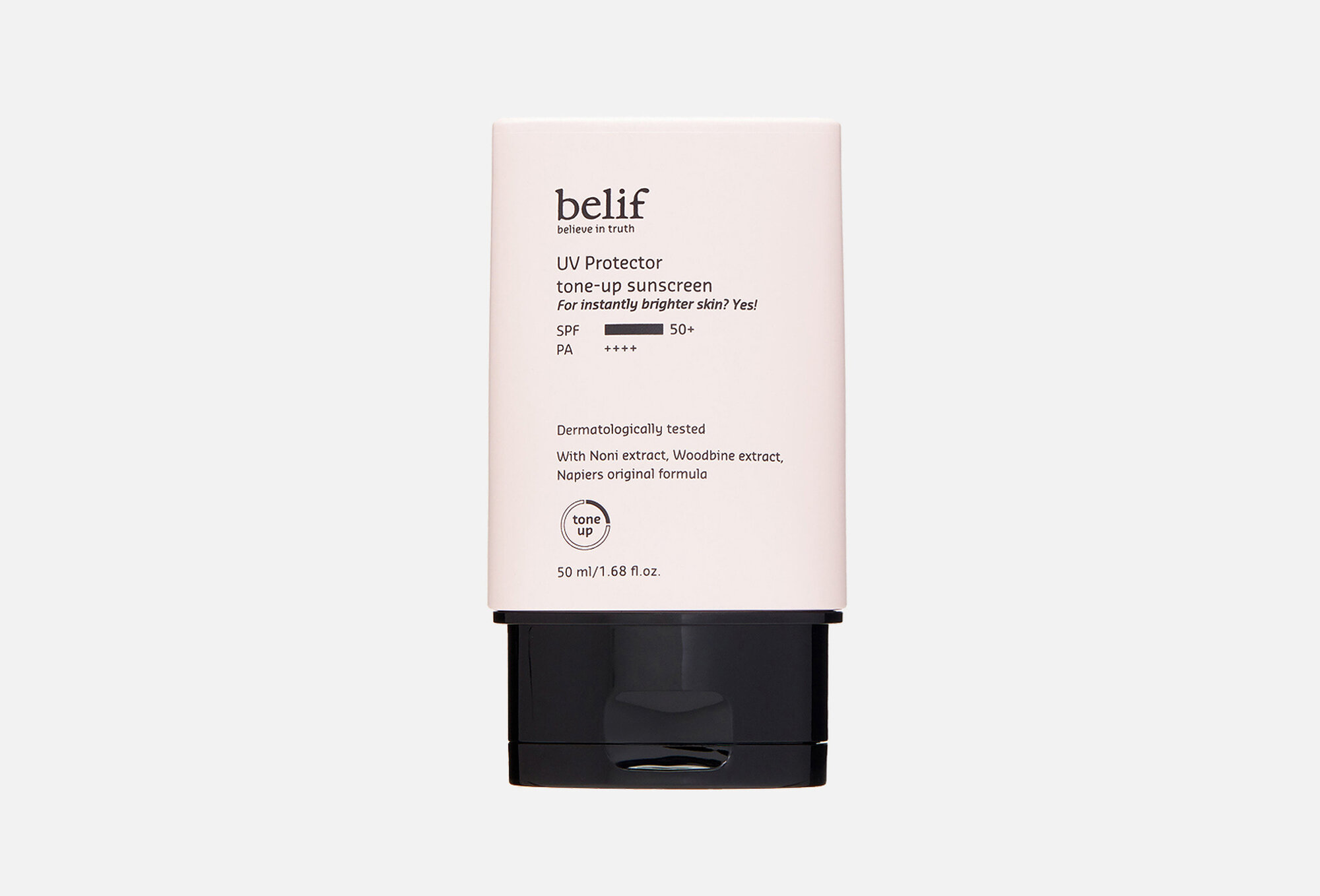 Солнцезащитный крем для улучшения тона кожи SPF50+ PA++++ BELIF UV Protector tone-up sunscreen 50 мл