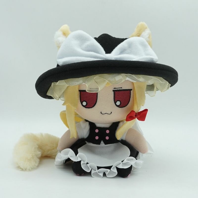 20 см плюшевая игрушка косплея Touhou Project / Kirisame Marisa Fumo аниме хлопковая кукла игрушки