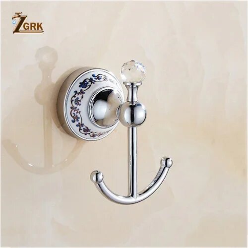 Набор аксессуаров для ванной ZGRK из цинкового сплава GJQH09S