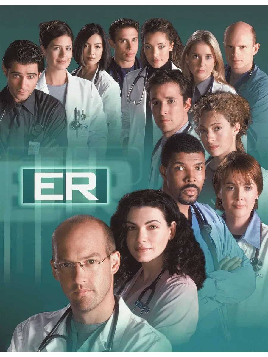 Скорая помощь (1994-2009), 13 сезон (12 DVD) (DVD-R)