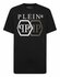 Футболка спортивная PHILIPP PLEIN, размер 46, черный