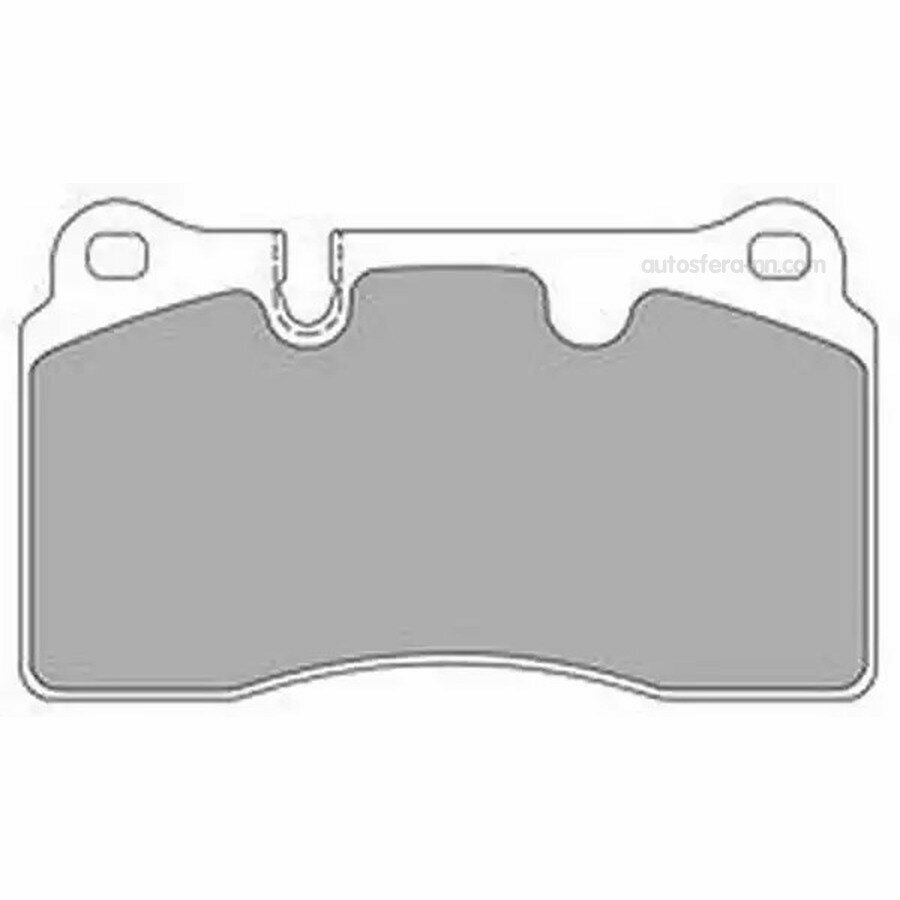 FREMAX FBP1675 колодки дисковые передние!\ VW Touareg, Range Rover 3.2-4.2i/3.0TDi 05>