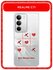 Чехол на Realme C71/P3 Lite 4G / Реалми С71/P3 Лайт 4G с принтом "love always wi...