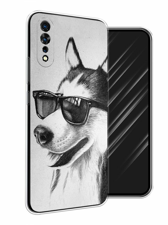 Чехол на Vivo iQOO Neo/V17 Neo / Виво iQOO Neo/V17 Neo с принтом "Крутой Хаске"