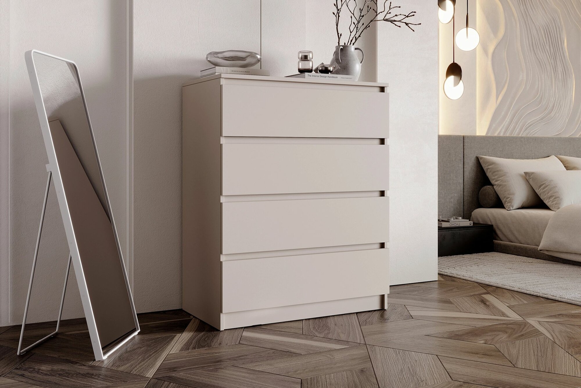 Комод Челси 800 4 ящика Кашемир