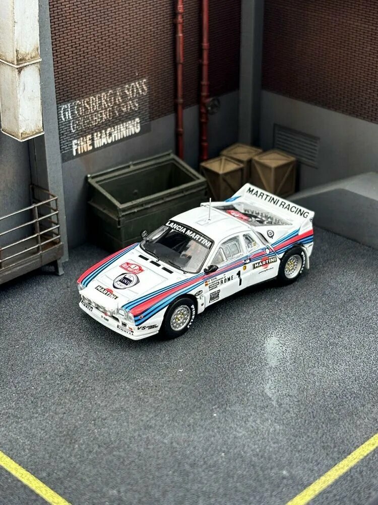 TW 1:64 Lancia 037 Rally Monte Carlo 1983 Легковая модель автомобиля
