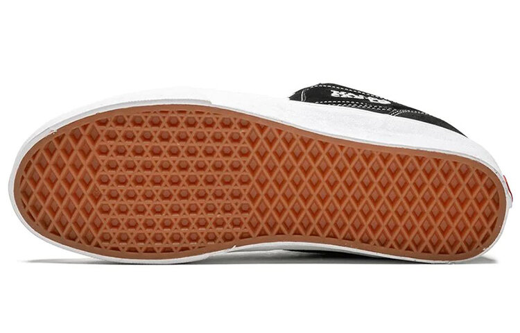 Кеды VANS Half Cab, размер 35 EU, белый, черный — фото 1