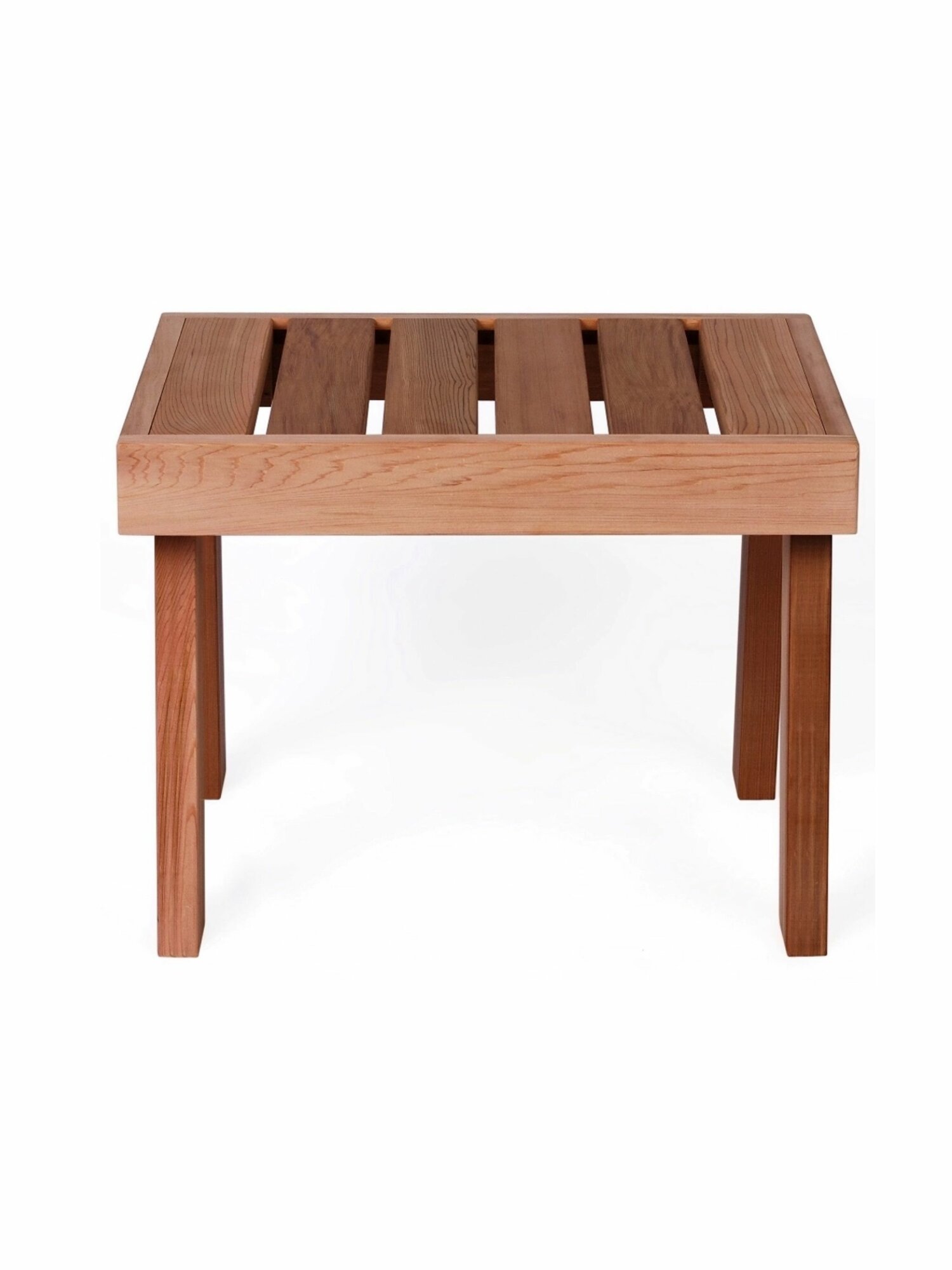 Скамейка SAWO 520-D, для бани, деревянная, светло-коричневая